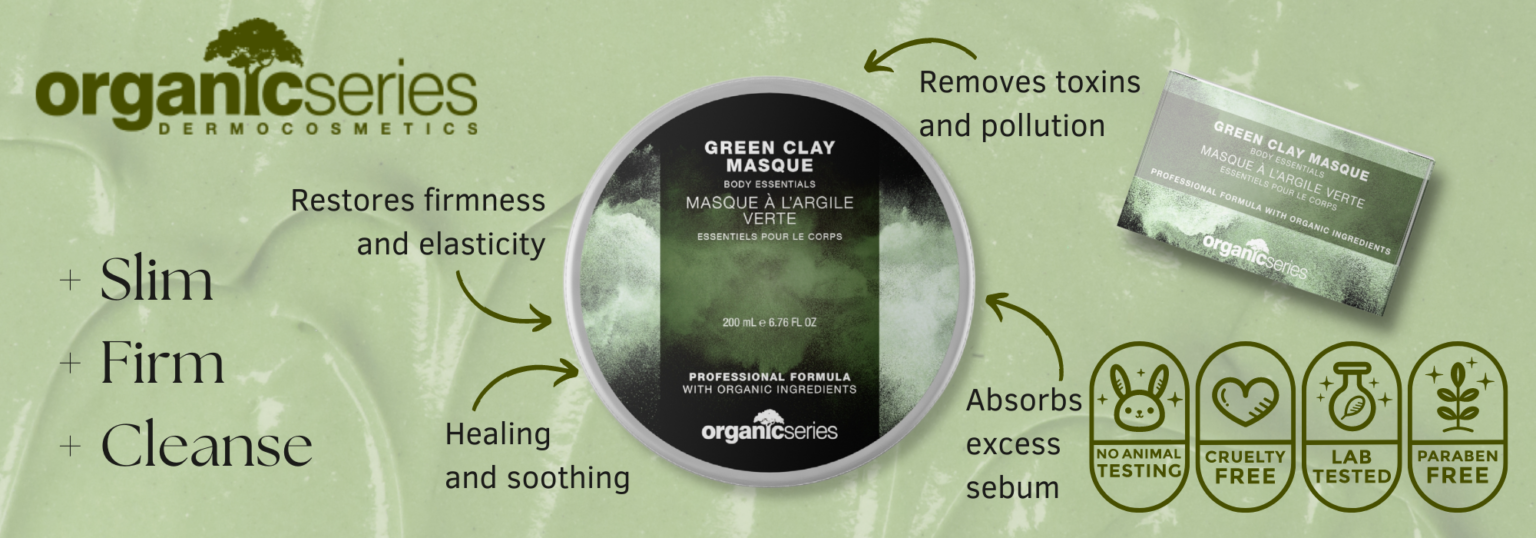 Green Clay Mask - 12 Amazing Benefits - Organic Series