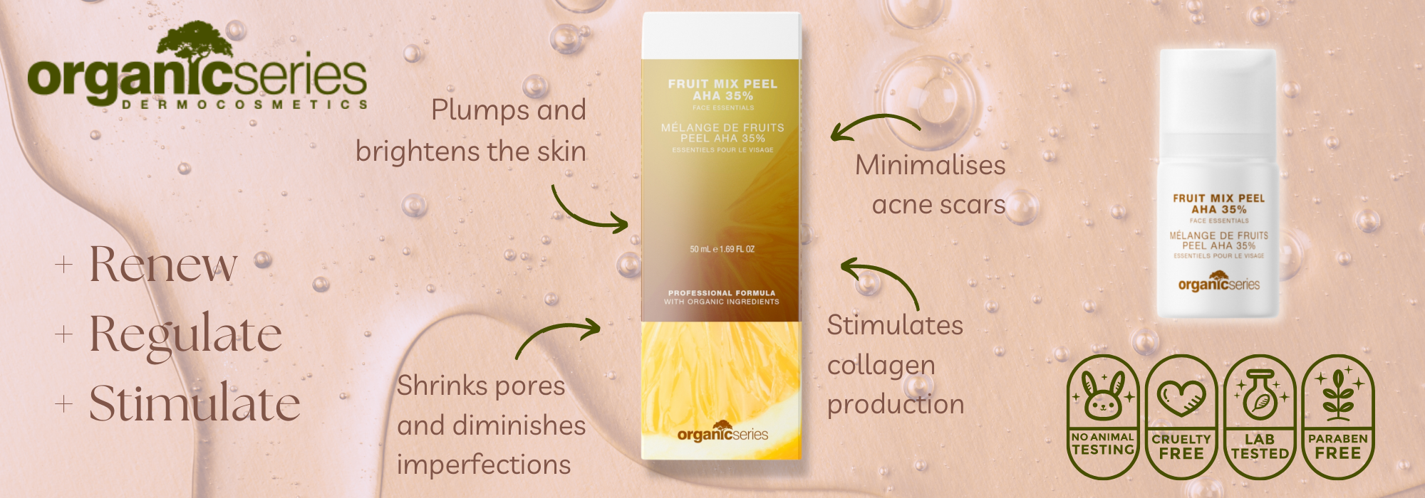 AHA Mix Peel - Unveiling the 15 Outstanding Benefits - Organic Series